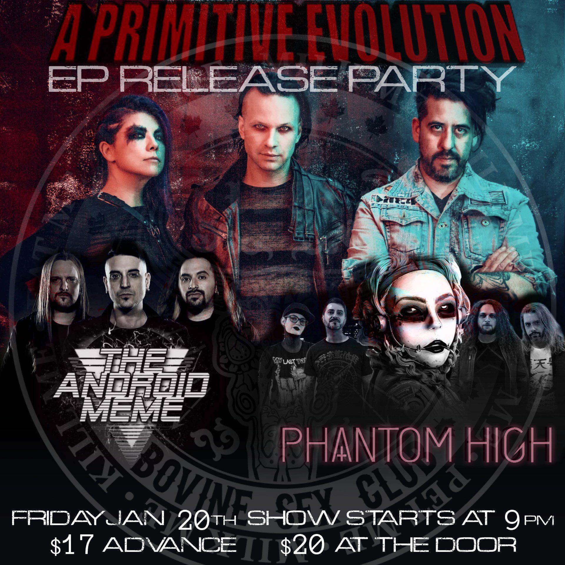 PHANTOM HIGH 666 | HORROR GLAMCORE DEATH POP ALT METAL